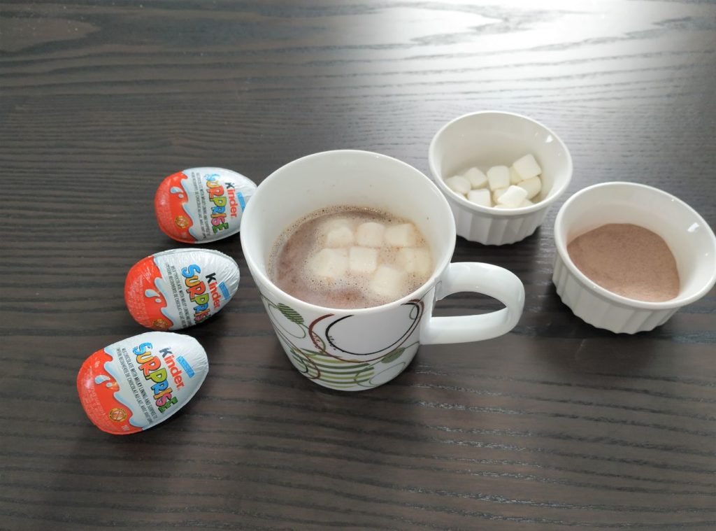 Kinder Egg Hot Chocolate Bombs - Rekindle My Dwelling