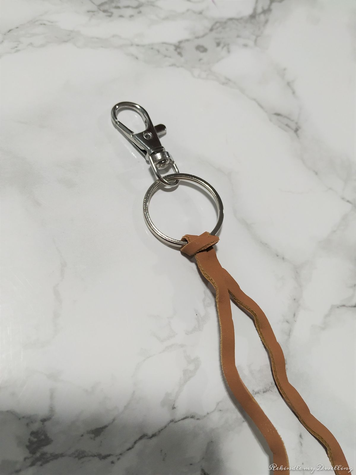 Boho Wood Bead Keychain - Rekindle My Dwelling