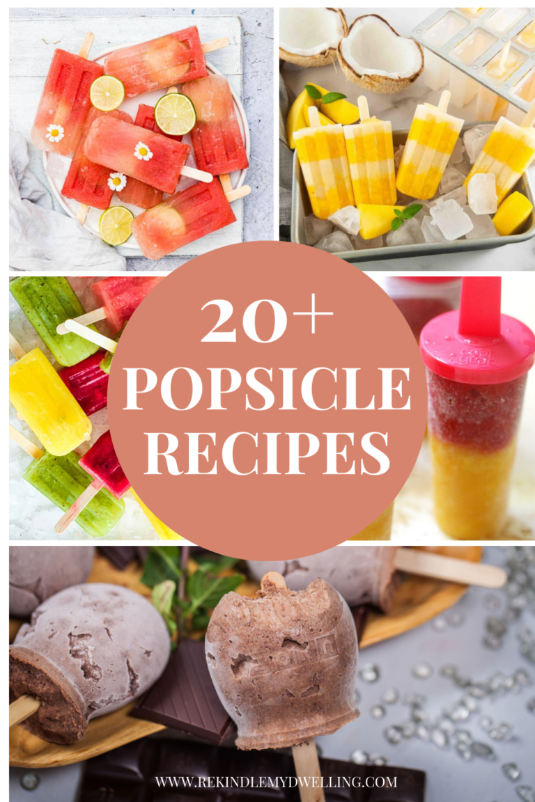 20+ Delicious Summer Popsicle Recipes - Rekindle My Dwelling