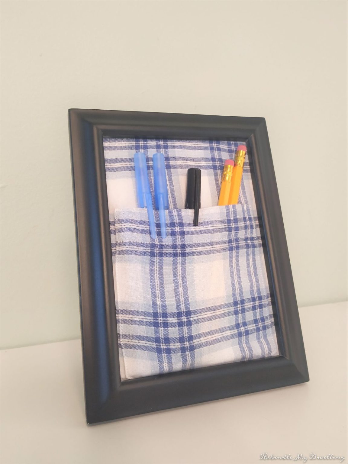 DIY Father's Day Gift - Pocket Organizer - Rekindle My Dwelling