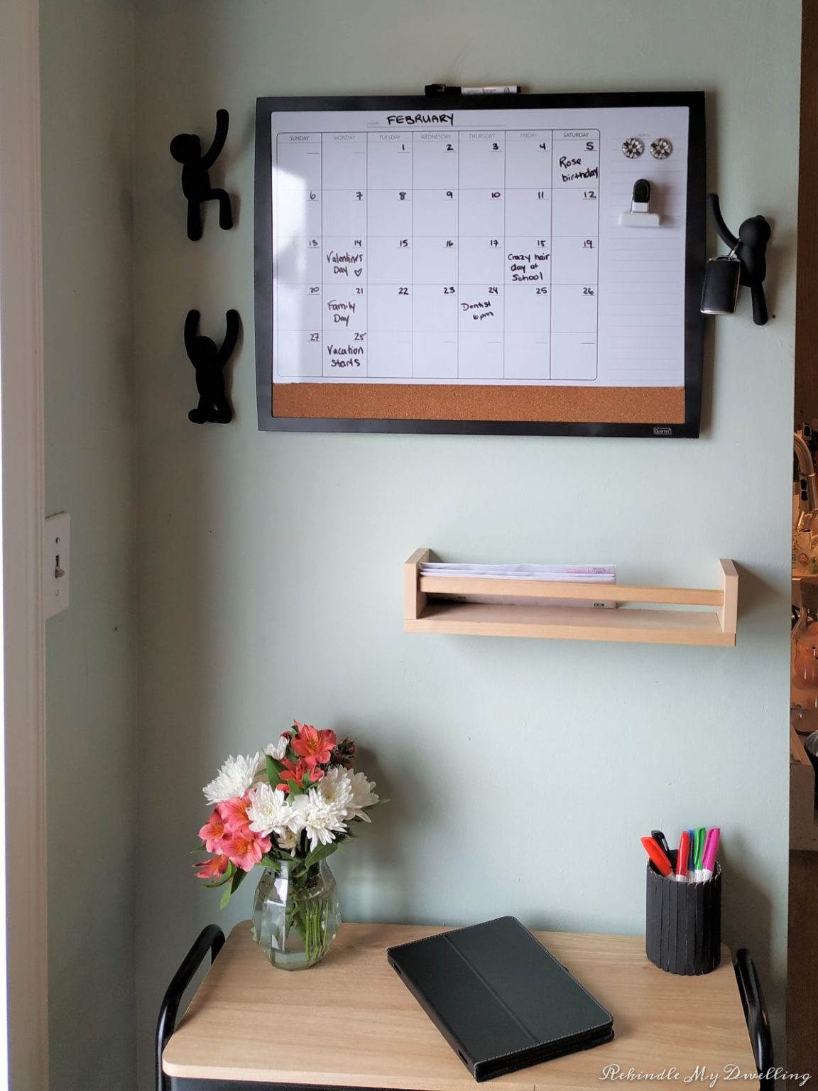 Command Center Ideas for Families - Rekindle My Dwelling