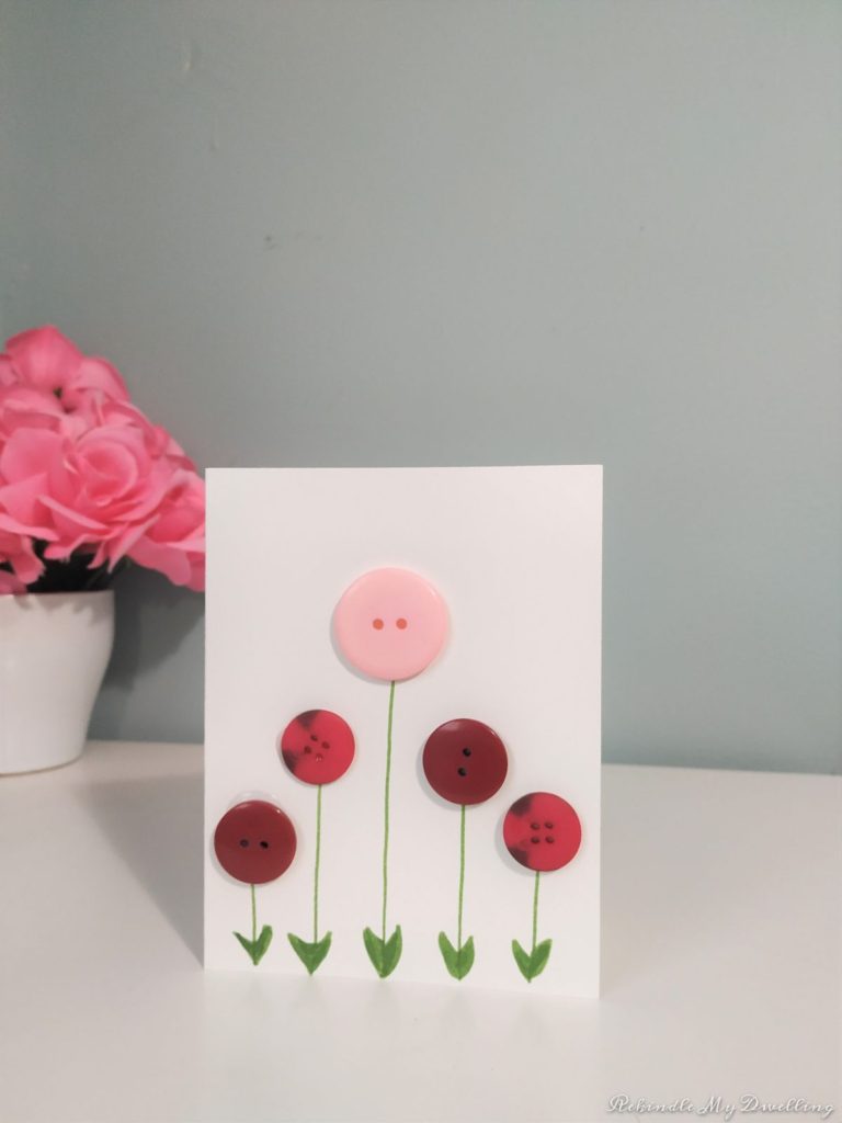 Easy Handmade Mother's Day Card - Rekindle My Dwelling