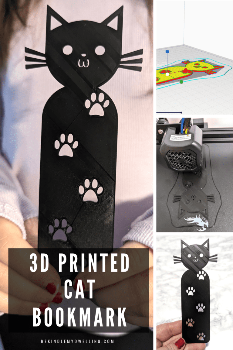 3d Printed Bookmark - Rekindle My Dwelling